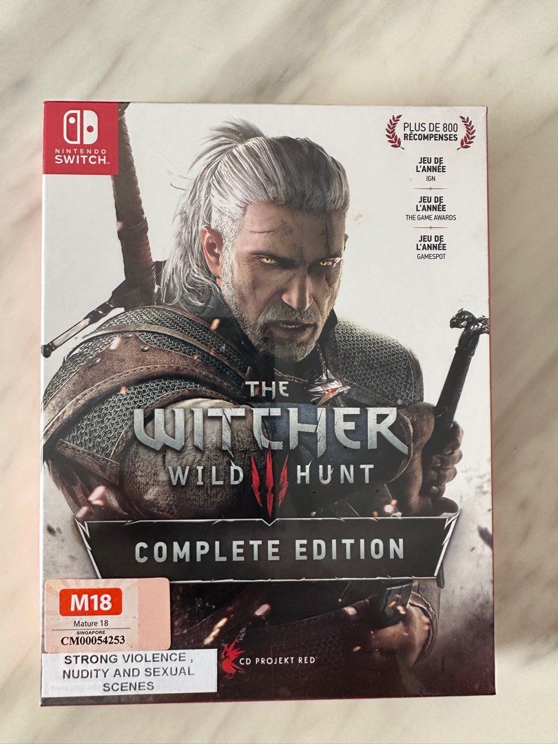 Nintendo Switch The Witcher, Video Gaming, Video Games, Nintendo on ...