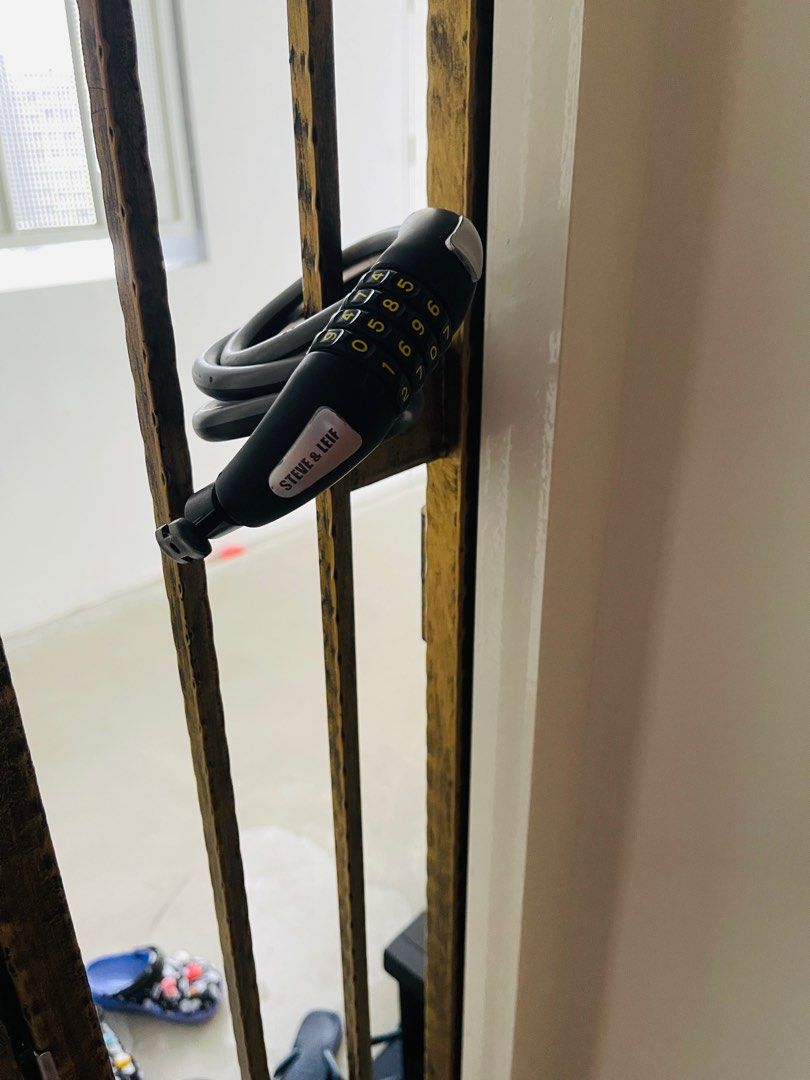 Numbering Lock for BTO Gate Renovation, Furniture & Home Living ...