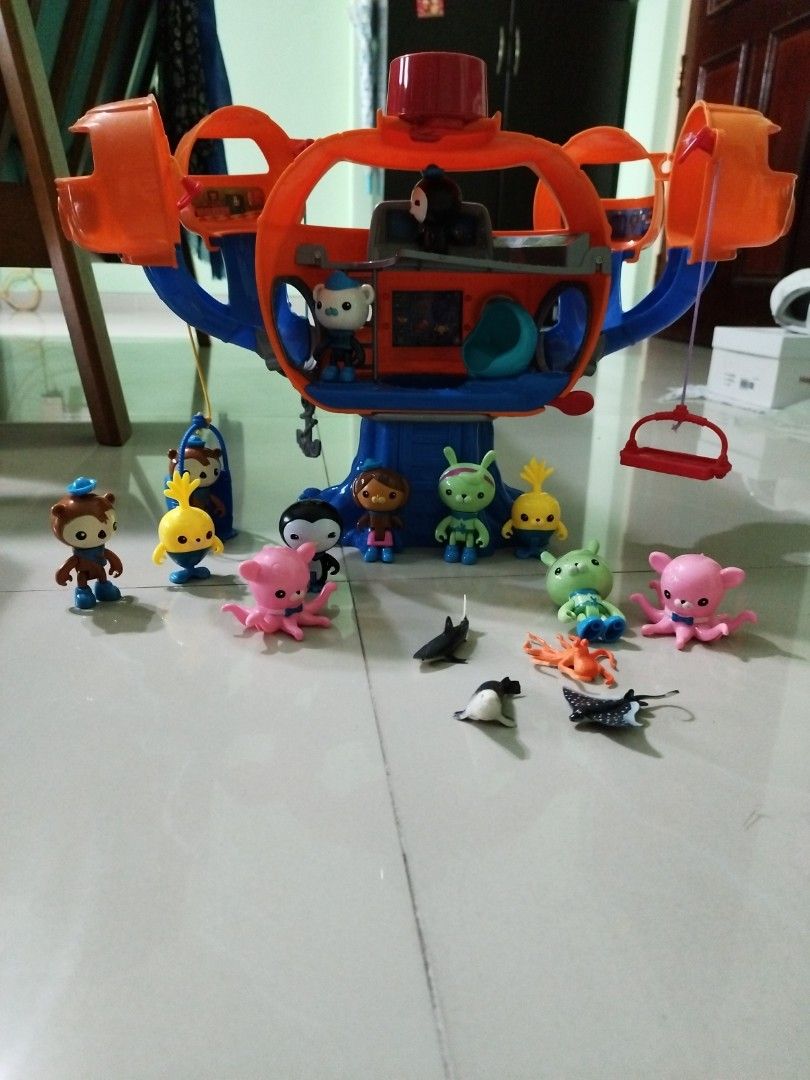 Octonauts figurine and pod toy, Hobbies & Toys, Toys & Games on Carousell