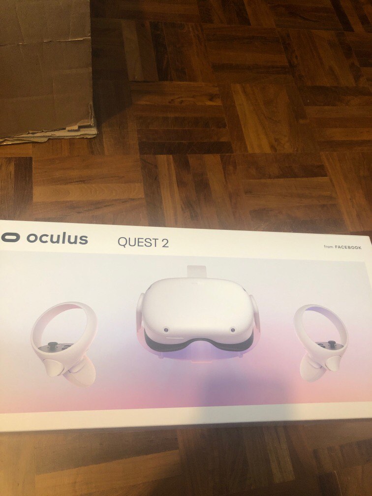 Oculus Quest 2 128GB full set with box, Video Gaming, Gaming ...