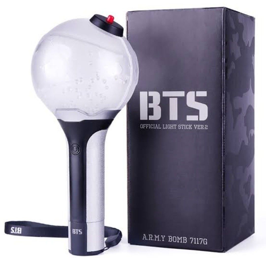 Official BTS light stick version 2, Hobbies & Toys, Memorabilia ...