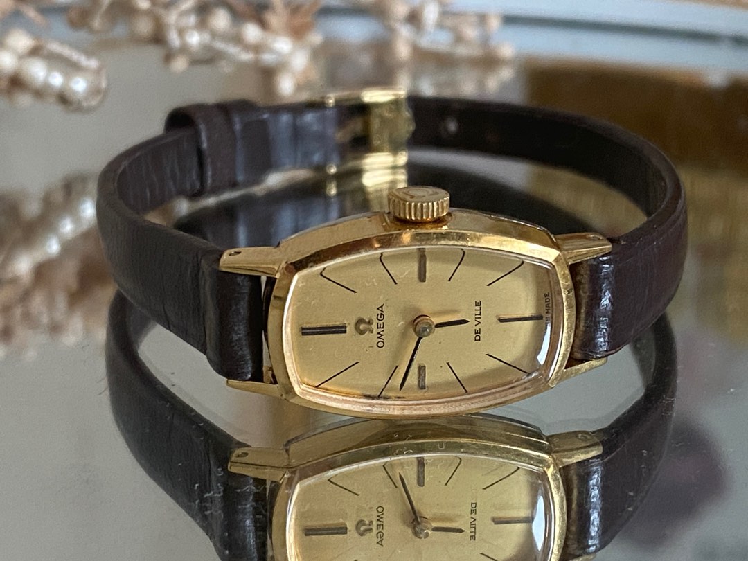 OMEGA Vintage Tiny Ladies Wrist Watch All Original Condition Hand ...