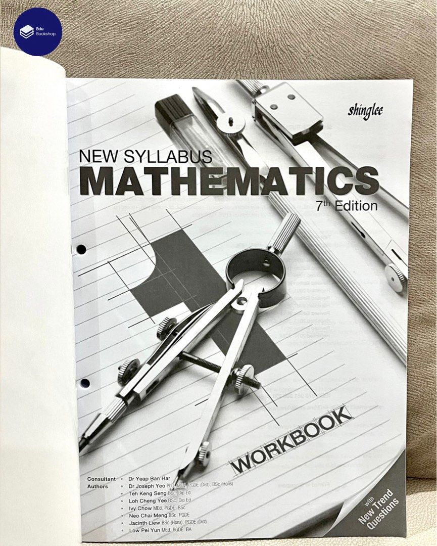 ORI Shinglee New Syllabus Mathematics 1 Workbook 7th Edition | Kelas 7 ... ORI Shinglee New Syllabus Mathematics 1 Workbook 7th Edition | Kelas 7 ...