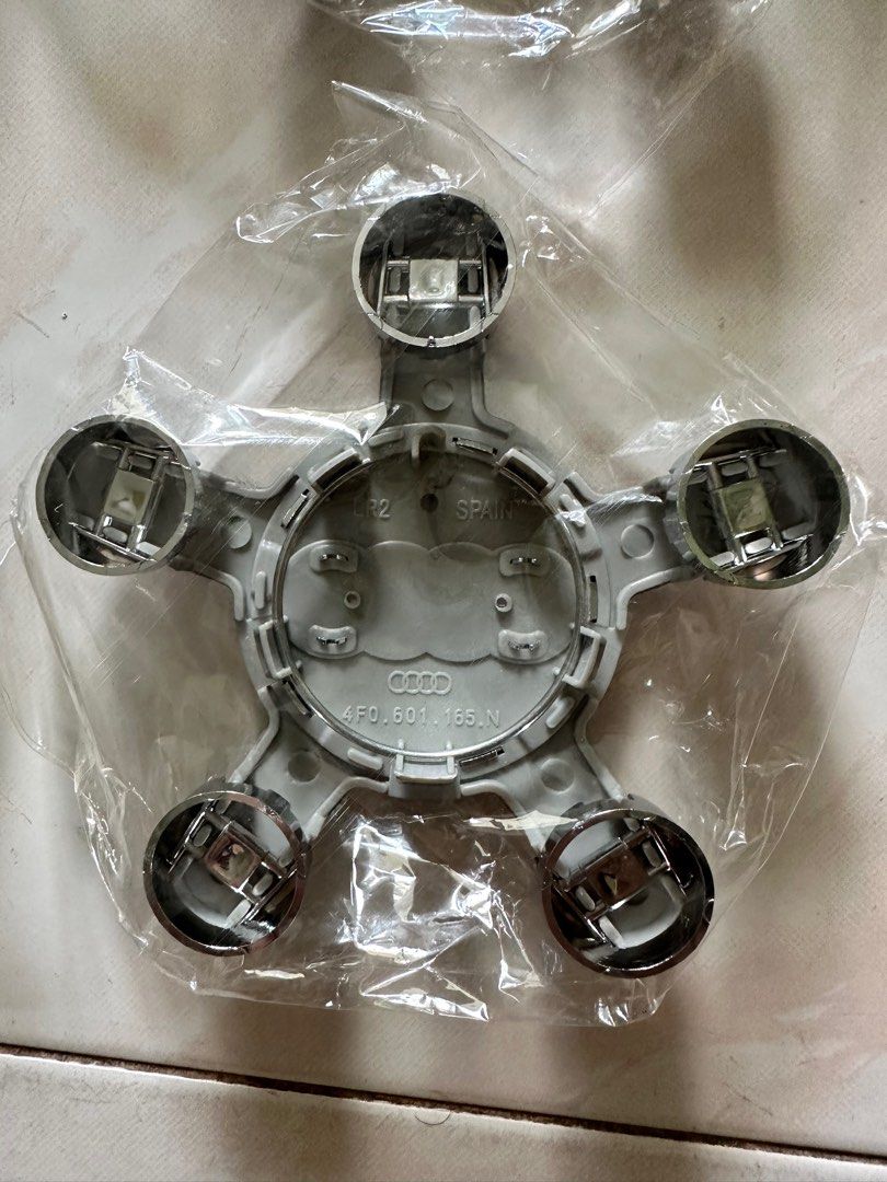 Original Audi wheel caps (Set of 4), Car Accessories, Tyres & Rims on ...