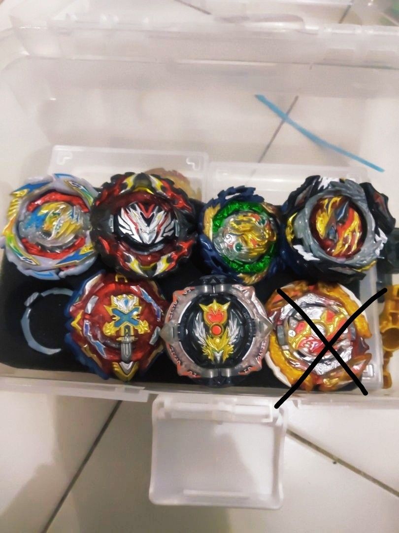 Original Beyblade set db gen, Hobbies & Toys, Toys & Games on Carousell