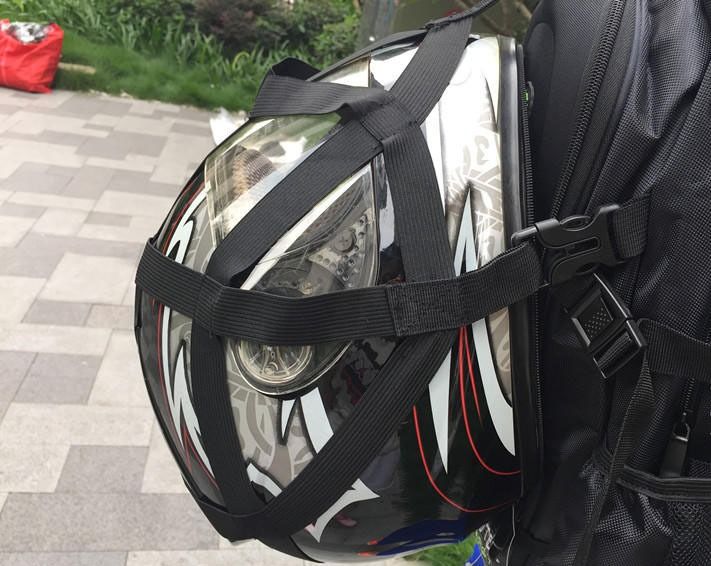 Original Motorcycle Riding Backpack Helmet Carrier Laptop bag ...