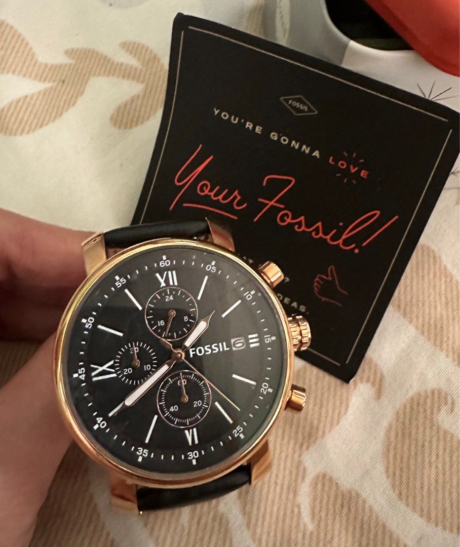 Original Rhett Chronograph Fossil Watch on Carousell