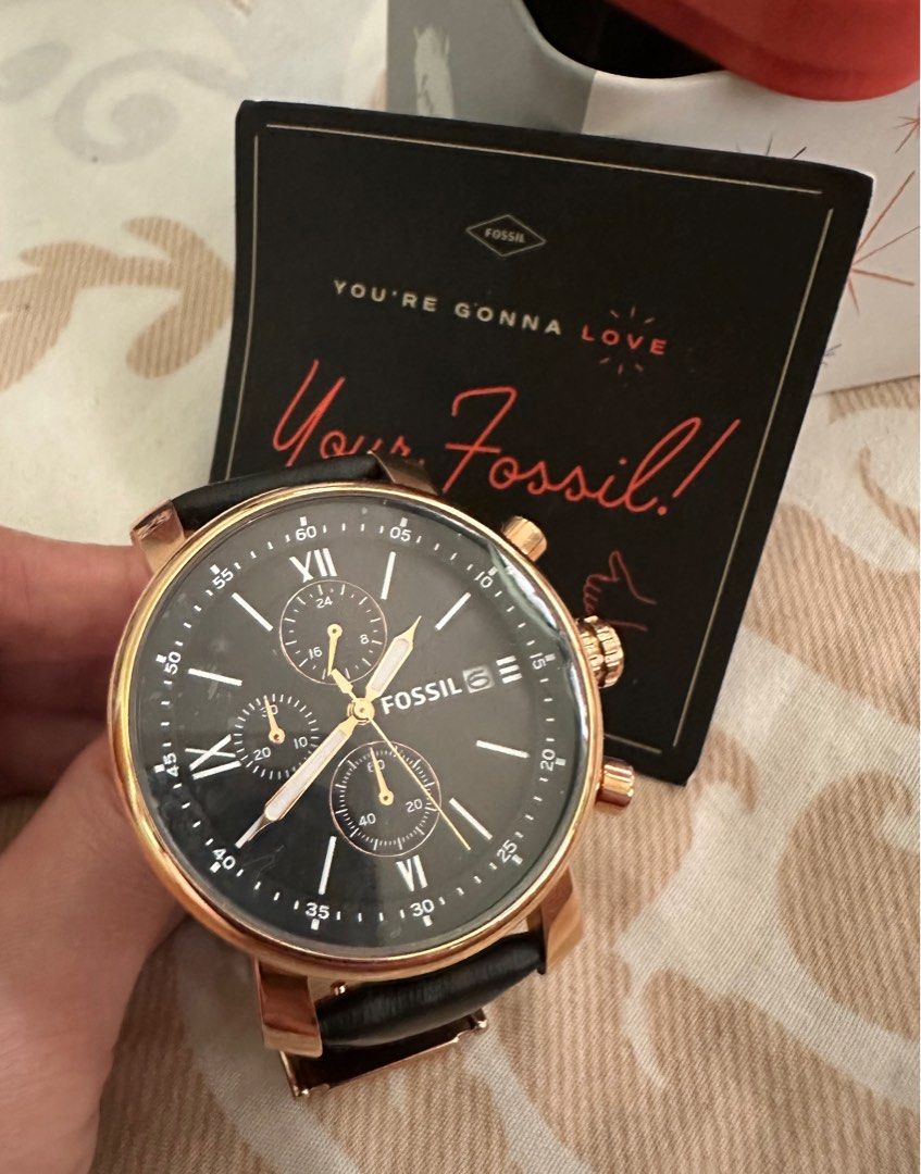 Original Rhett Chronograph Fossil Watch on Carousell