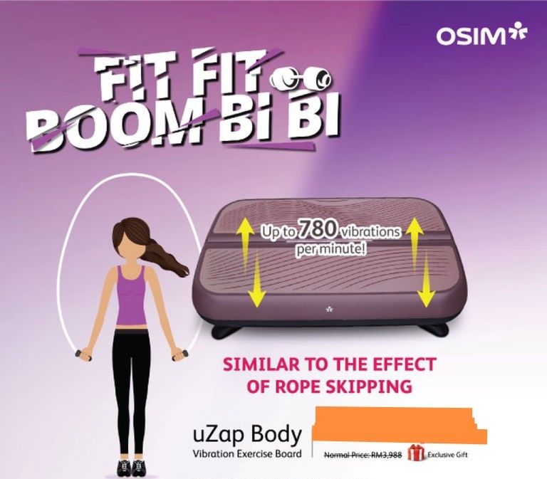 OSIM uZap Body, Health & Nutrition, Massage Devices on Carousell
