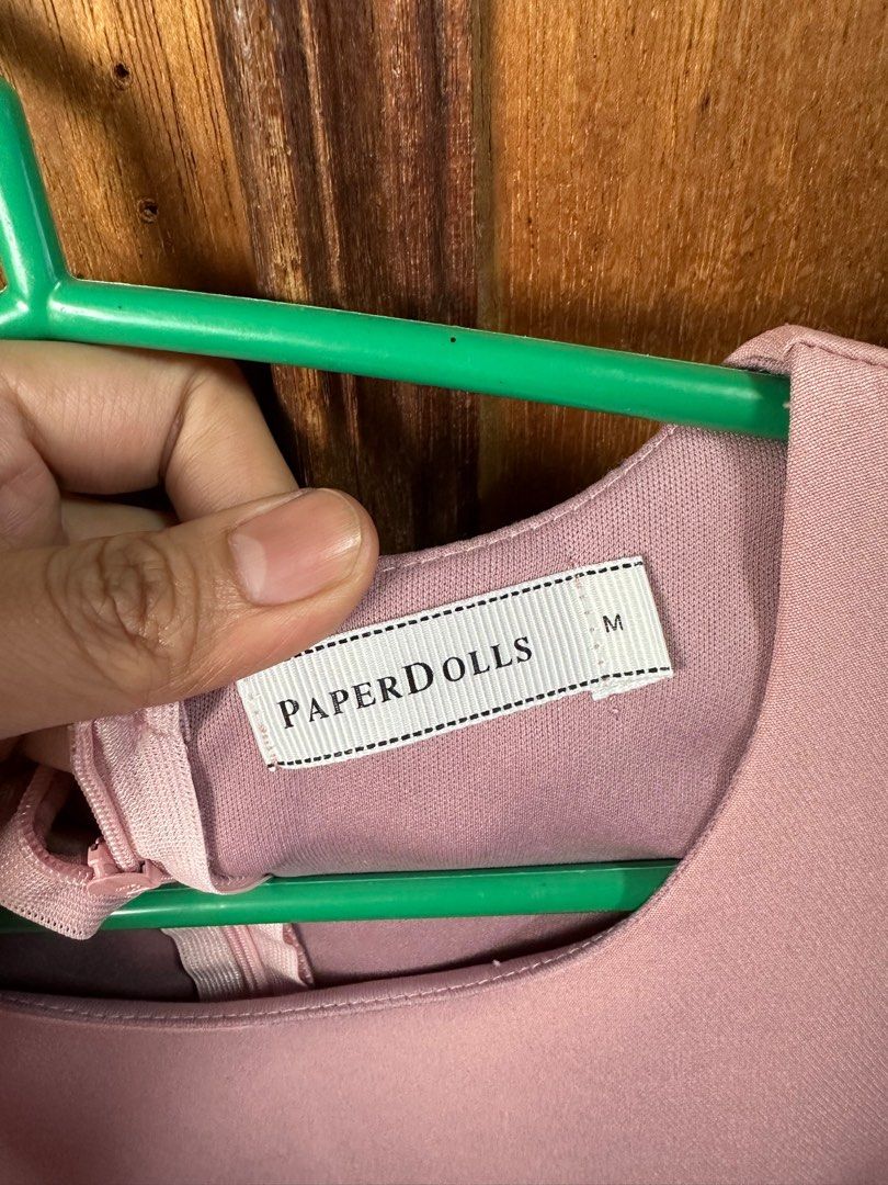 Paper Dolls pink dress on Carousell