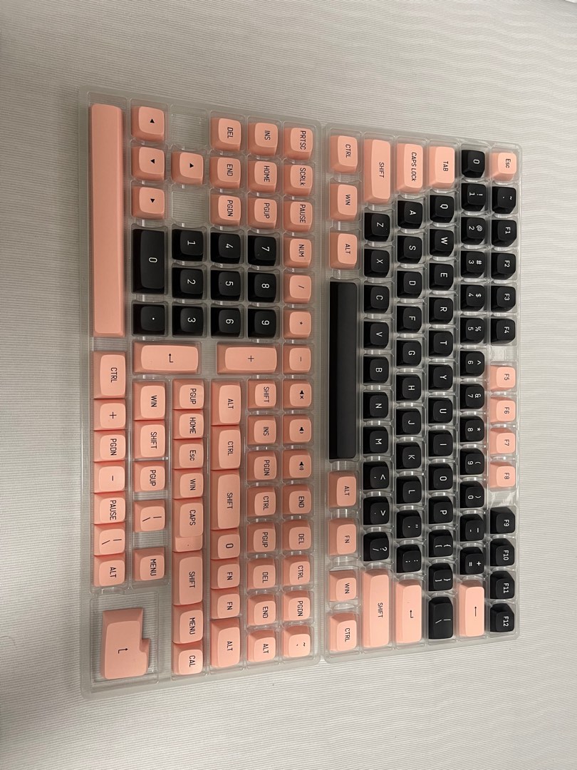 PBT double shot keycap set (147 keys), Computers & Tech, Parts ...