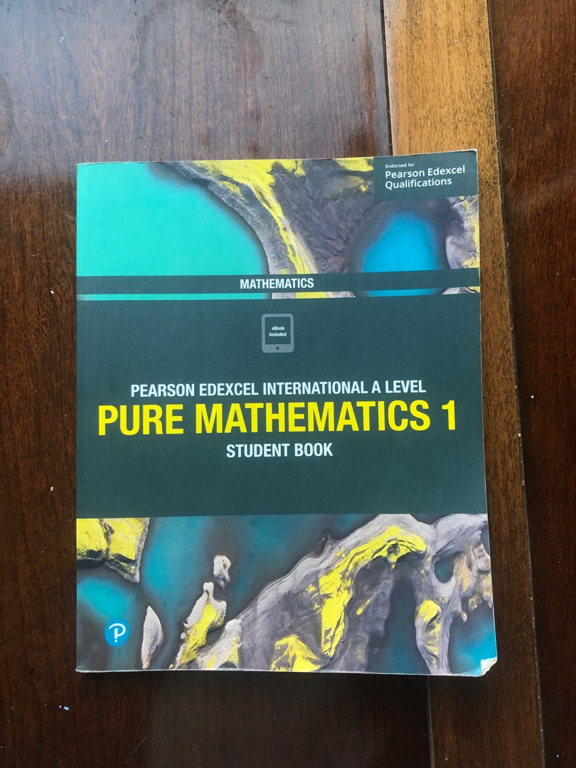 Pearson Edexcel A Level Mathematics Textbooks, 興趣及遊戲, 書本 & 文具, 教科書 ...