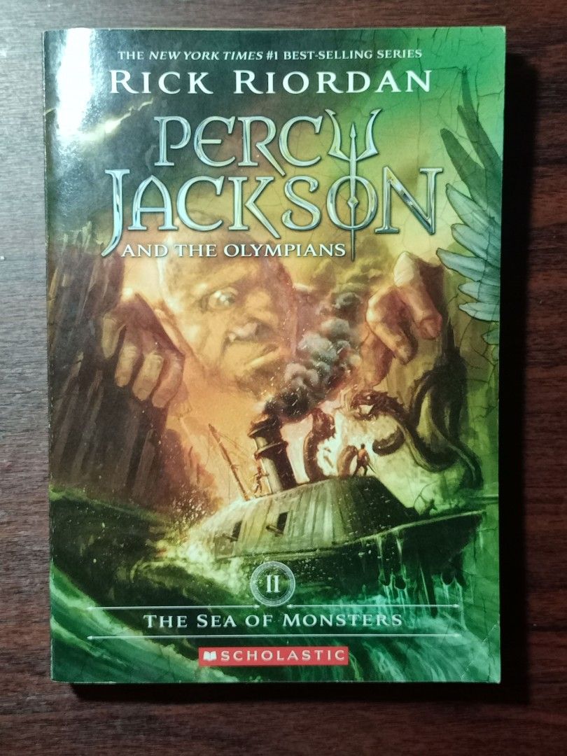 Percy Jackson Book 2 (The Sea Of Monsters), Hobbies & Toys, Books ...