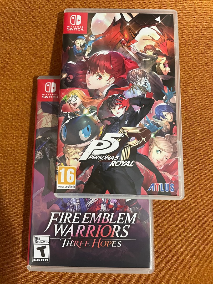 Persona 5 Royal and Fire Emblem Three Hopes, Video Gaming, Video Games ...