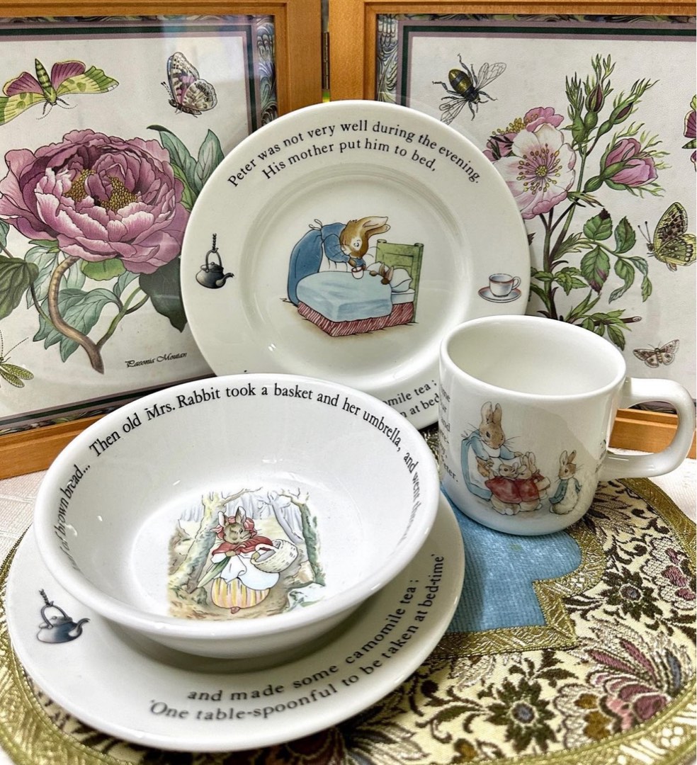 Peter Rabbit collection Wedgwood, Furniture & Home Living, Kitchenware ...