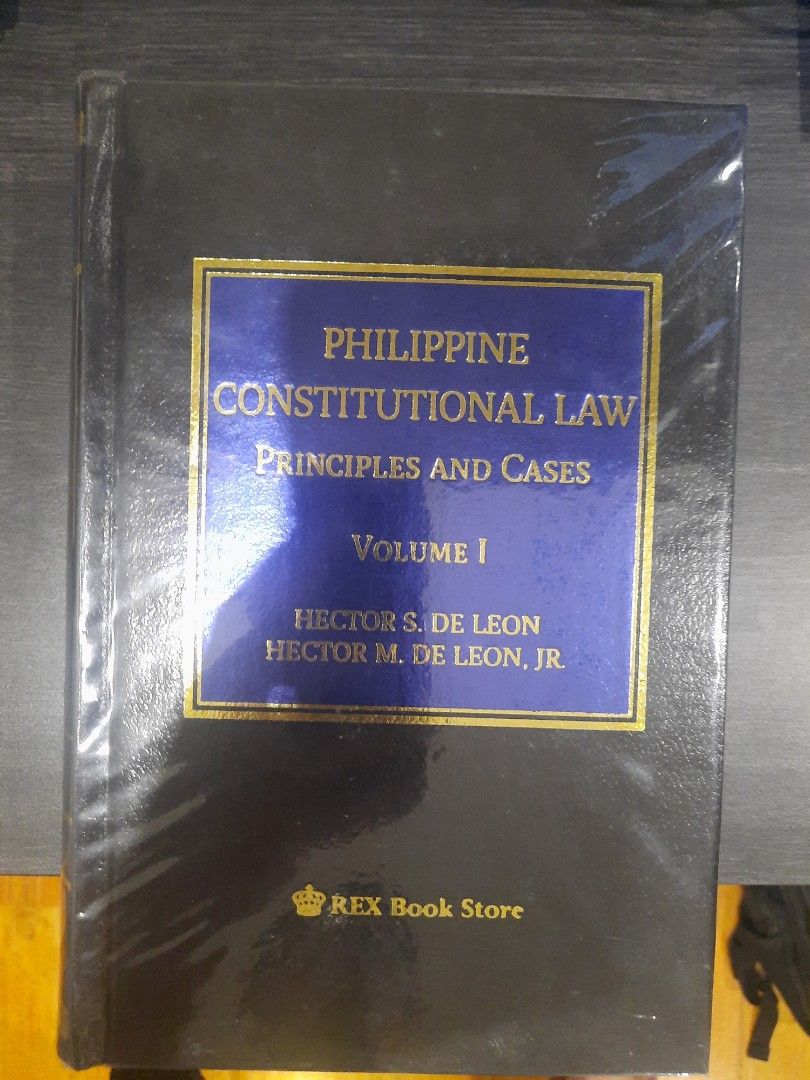 Philippine constitutional law vol. 1 , preamble till article 5 ...