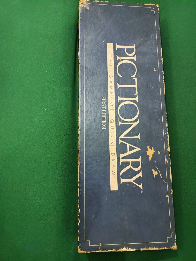 Pictionary First Edition on Carousell