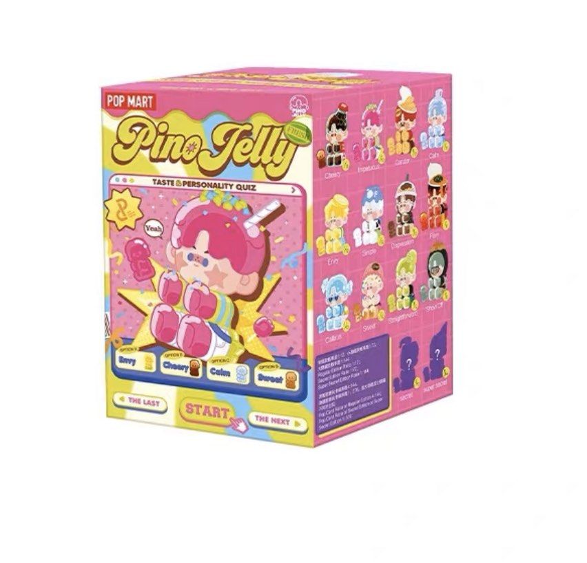 PINO JELLY taste and personality quiz series POPMART/ FULL SET / SINGLE ...