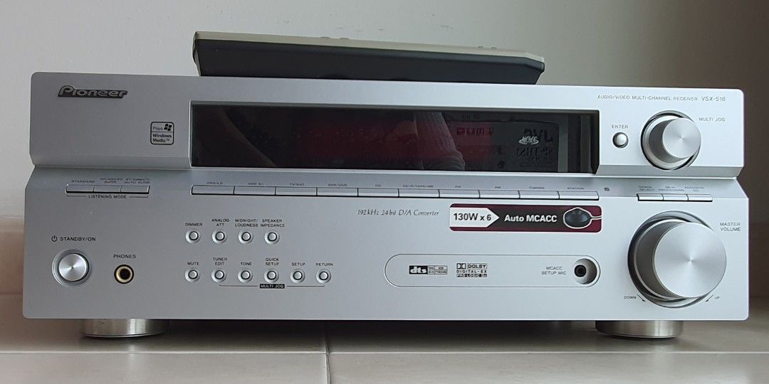 Pioneer audio/video multi-channel receiver VSX-516-S, Audio, Other Audio Equipment on Carousell