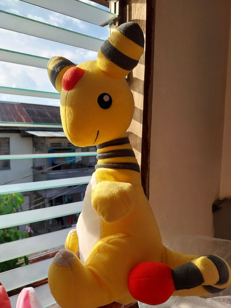 POKEMON AMPHAROS BIG PLUSH on Carousell