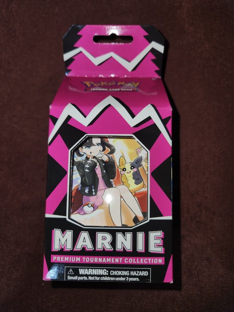 Pokemon Card TCG Marnie Premium Tournament Collection Milk Carton ...