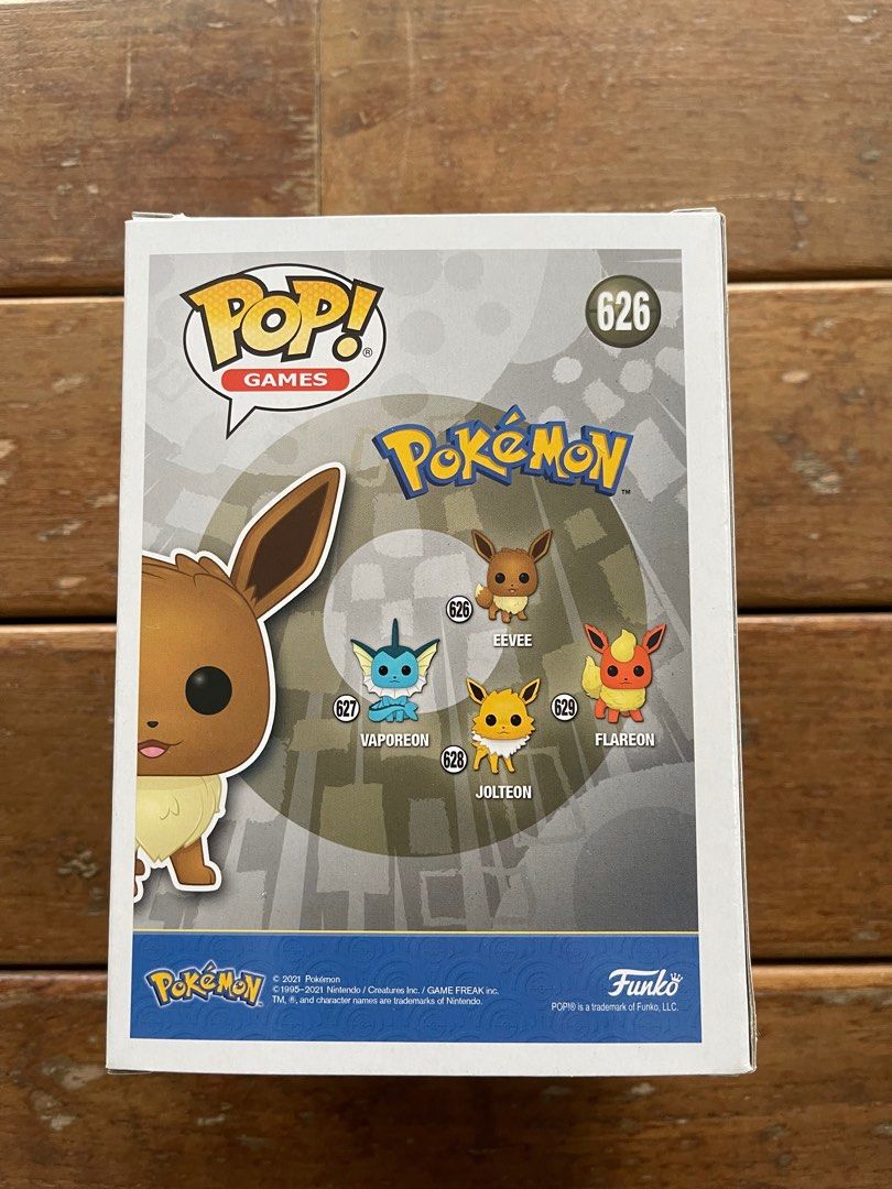 Pokemon Eevee Funko Pop Con Sticker Hobbies And Toys Toys And Games On