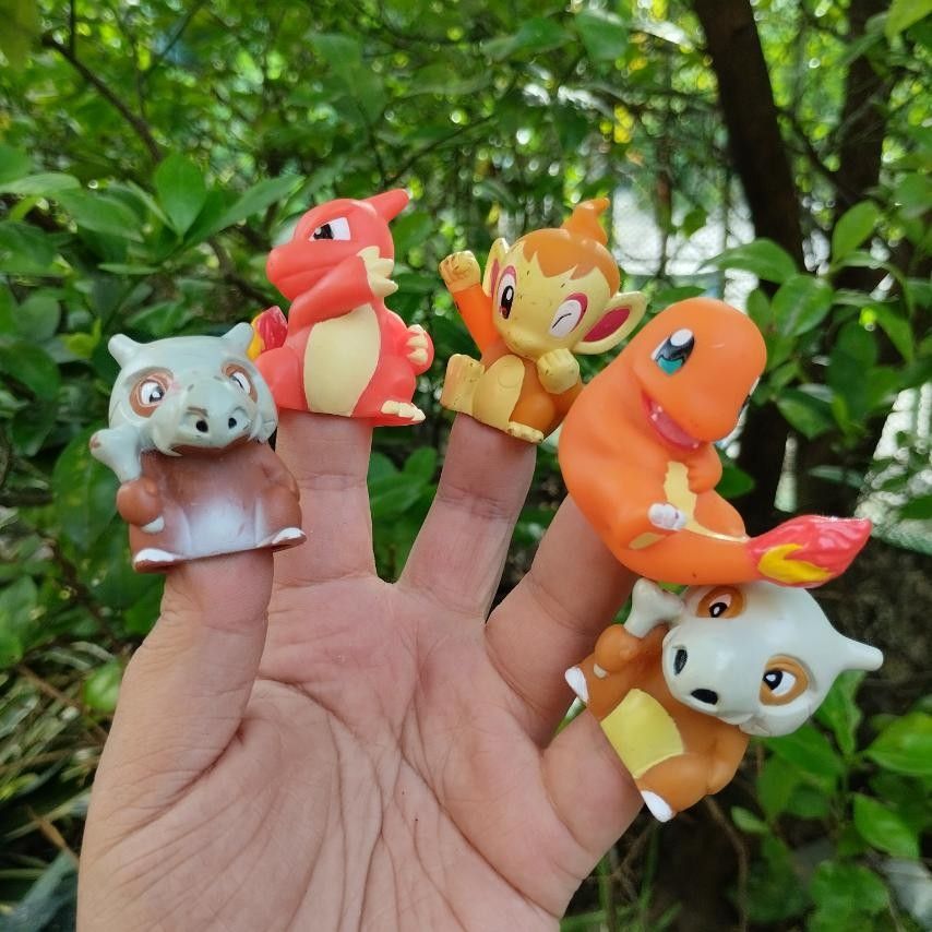 Pokemon Finger Puppet Figure Collection BUNDLE on Carousell