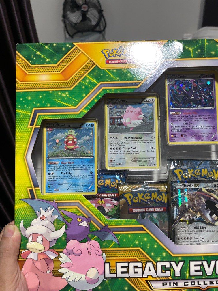 Pokemon TCG legacy evolution pin collection box sealed, Hobbies & Toys ...
