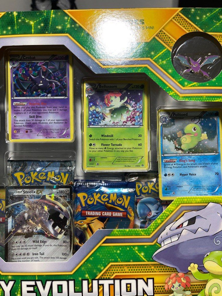 Pokemon TCG legacy evolution pin collection box sealed, Hobbies & Toys ...