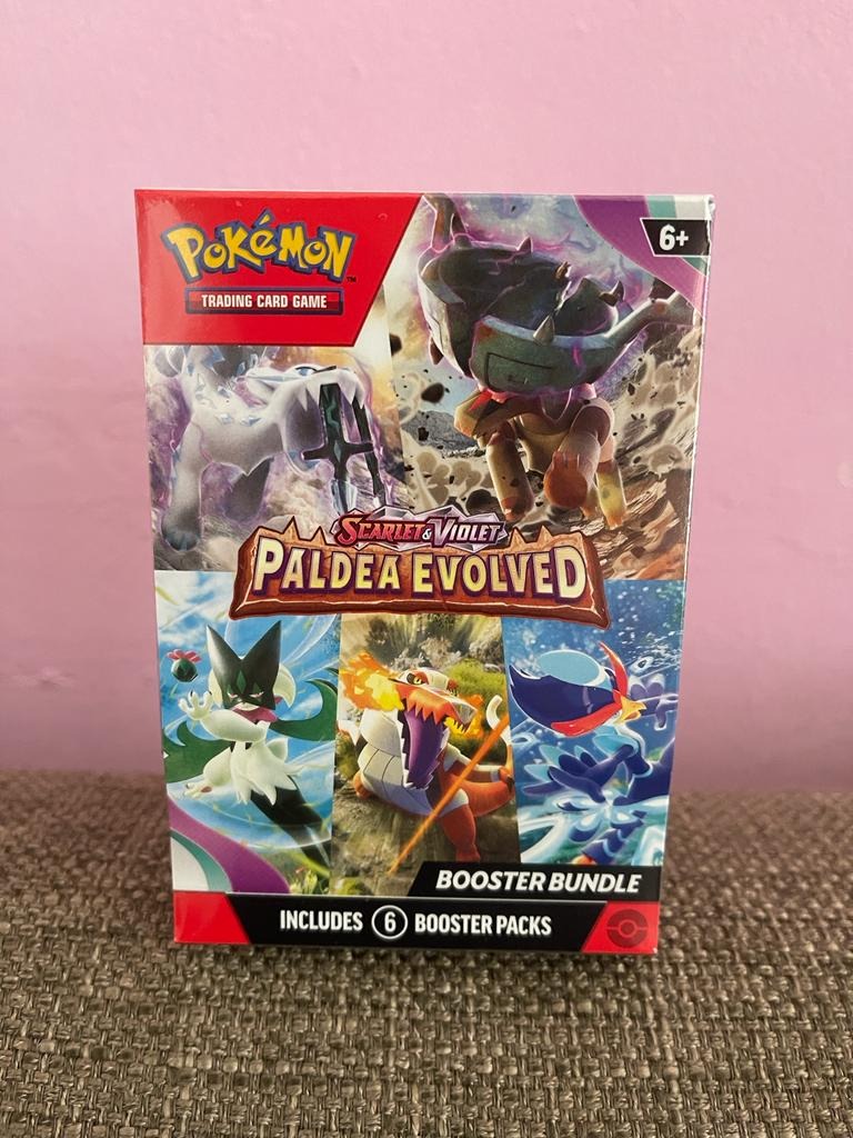 Pokemon TCG: Scarlet and Violet SV02 Paldea Evolved Boosters Bundle ...