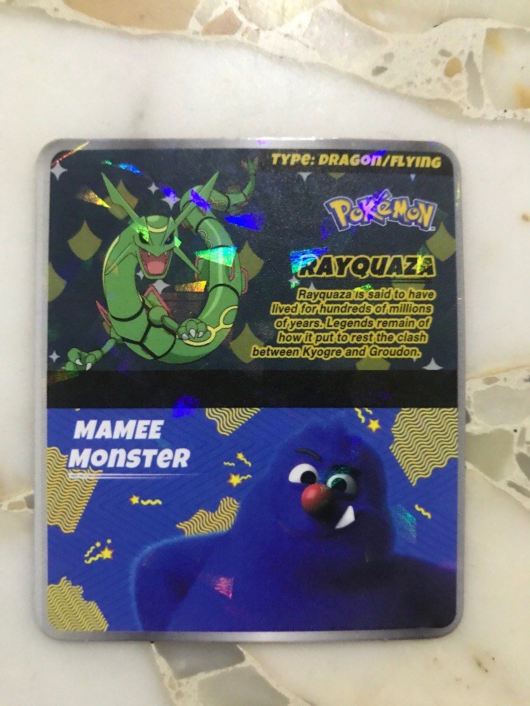 Pokémon mamee monster limited edition sticker card, Hobbies & Toys ...