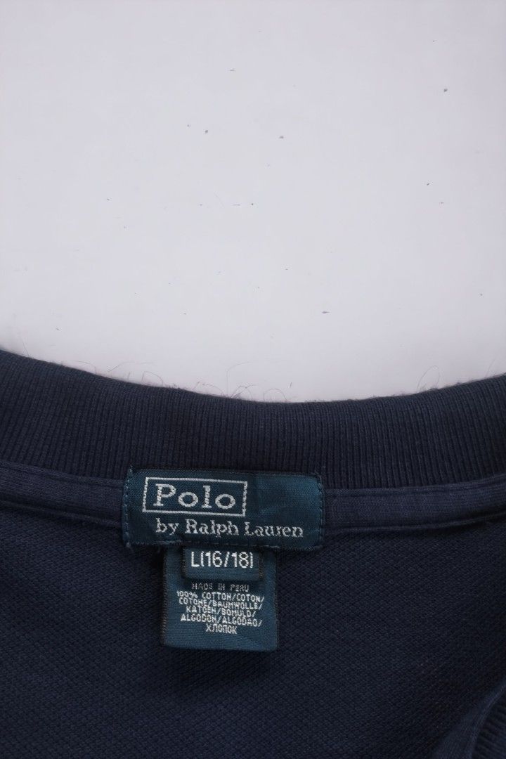 Polo Ralph Lauren Number 3 Big Pony long sleeves, Men's Fashion, Tops ...