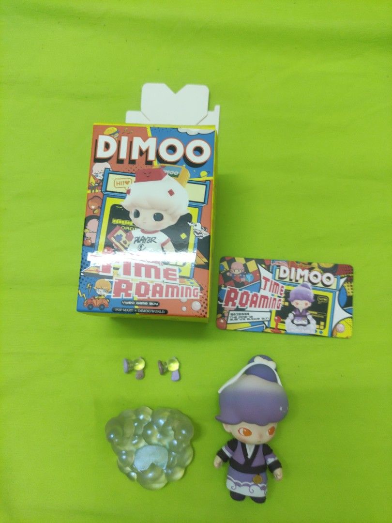 Pop mart Dimmo Time Roaming The imperial Guard Bubble Gun, Hobbies ...