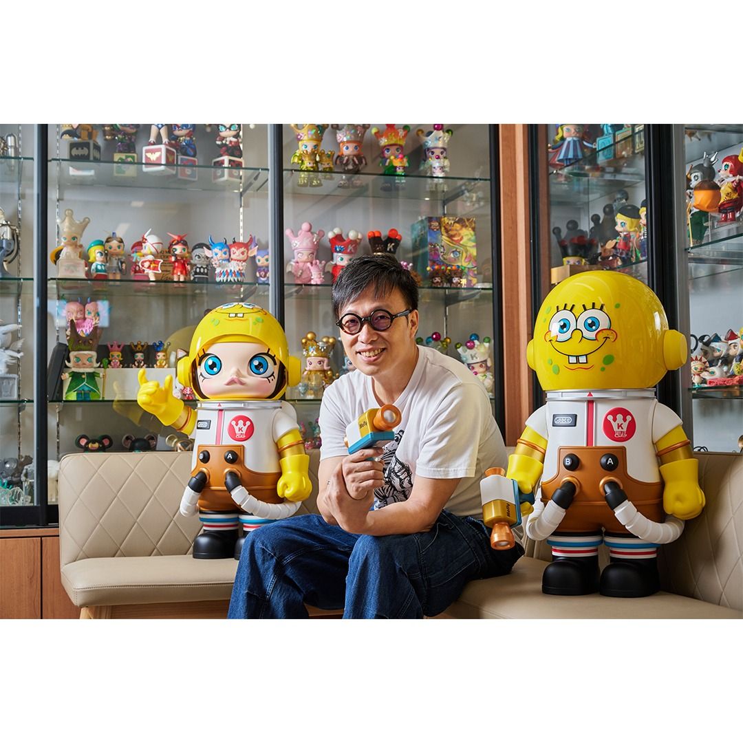 Popmart Mega Space Molly SpongeBob 1000% on Carousell