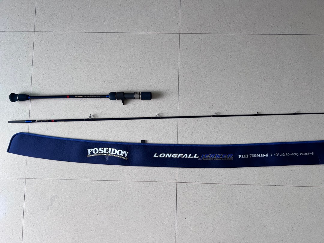 Poseidon Longfall rod - PLFJ 710MH-4, Sports Equipment, Fishing on ...