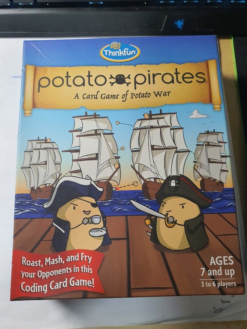 Potato Pirates Card Game, Hobbies & Toys, Toys & Games on Carousell