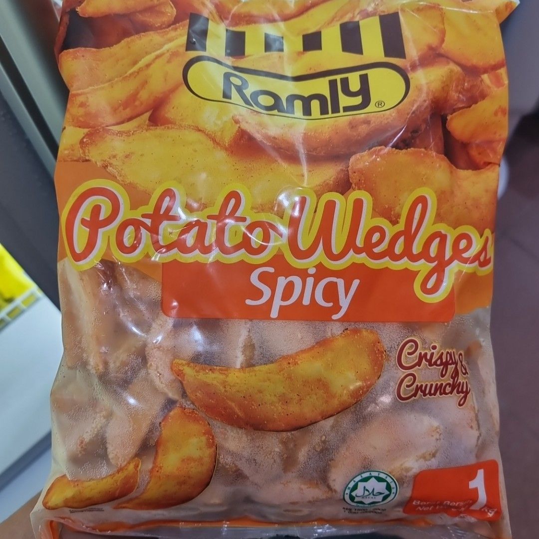 POTATO WEDGE-RAMLY, Food & Drinks, Other Food & Drinks on Carousell