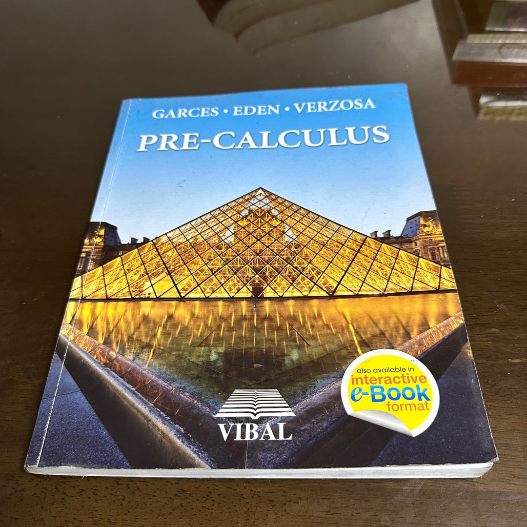 Pre-Calculus by Garces, Eden, and Verzosa on Carousell