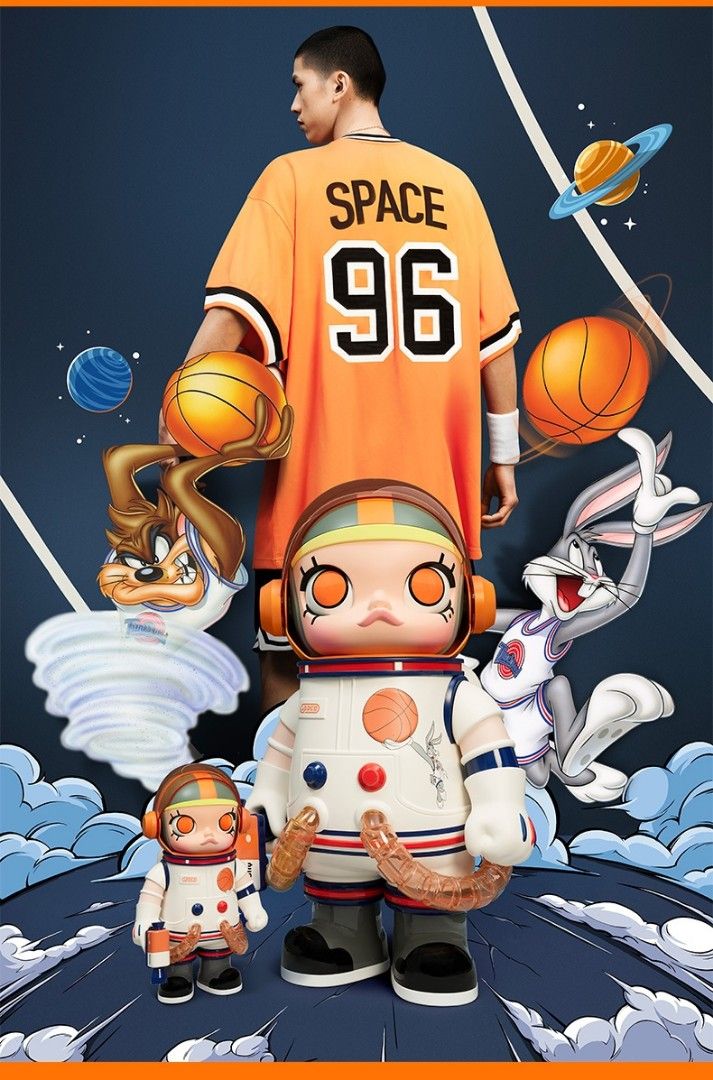 Preorder (Confirmed Design) Pop Mart popmart Molly Space 400% and 1000% ...