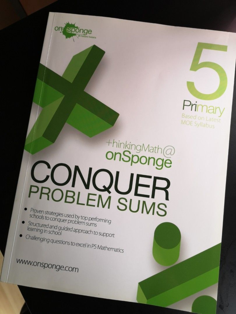 Pri 5 Maths Assessment Book - Conquer, Hobbies & Toys, Stationery ...
