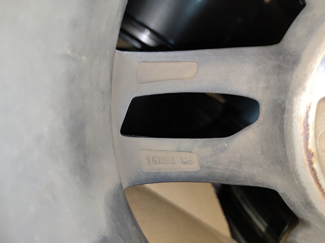 Proton Saga Original rims 15", Auto Accessories on Carousell