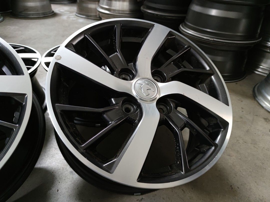 Proton Saga original rims 15", Auto Accessories on Carousell