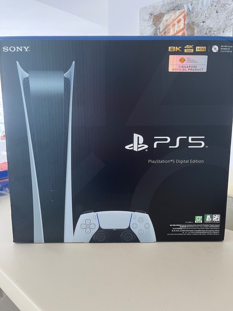 PS5 Digital Edition, Video Gaming, Video Game Consoles, PlayStation on ...