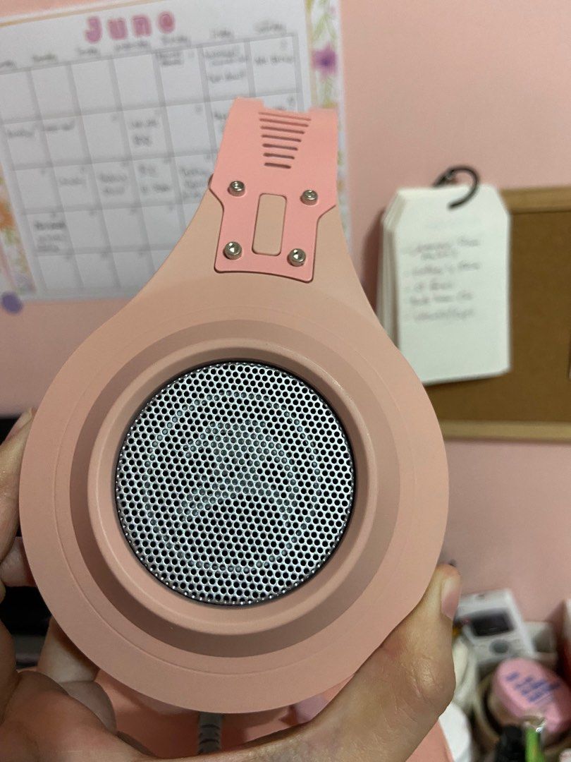 Pulsar panther pink surround sound gaming headset, Audio, Headphones ...