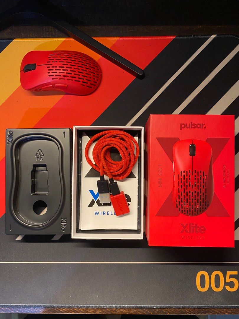Pulsar xlite V2 Mini Red on Carousell