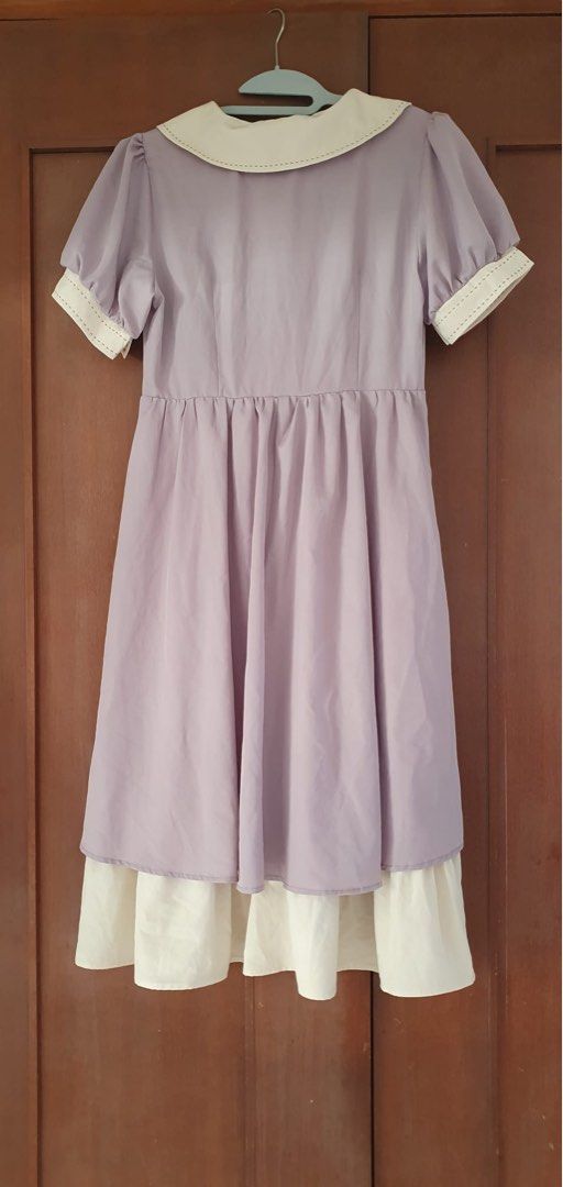 purple cottage core dress, Women's Fashion, Dresses & Sets, Dresses on ...