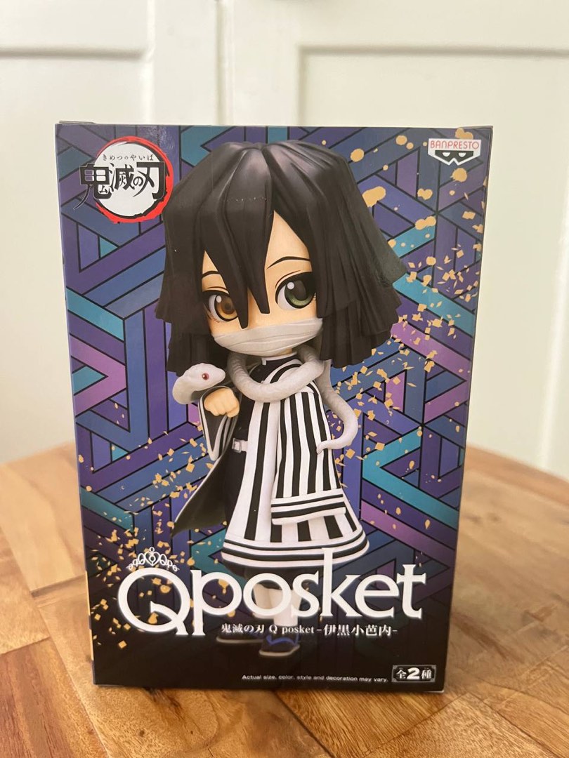 Qposket Obanai Iguro Demon Slayer Figurine, Hobbies & Toys, Toys ...