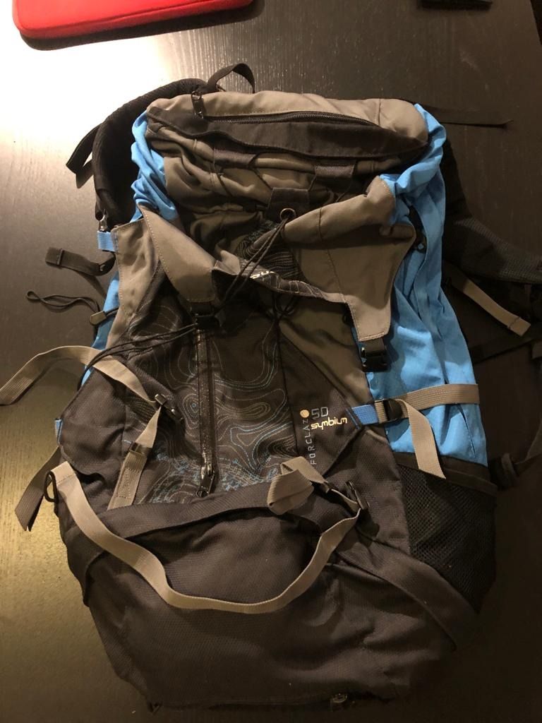 Quecha symbols backpack 50L, Men's Fashion, Bags, Backpacks on Carousell