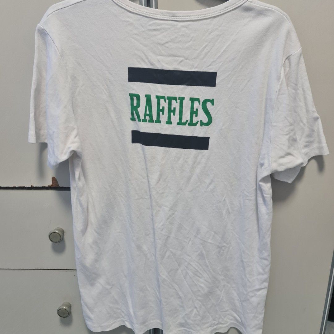 Raffles PE shirt cotton, Men's Fashion, Activewear on Carousell