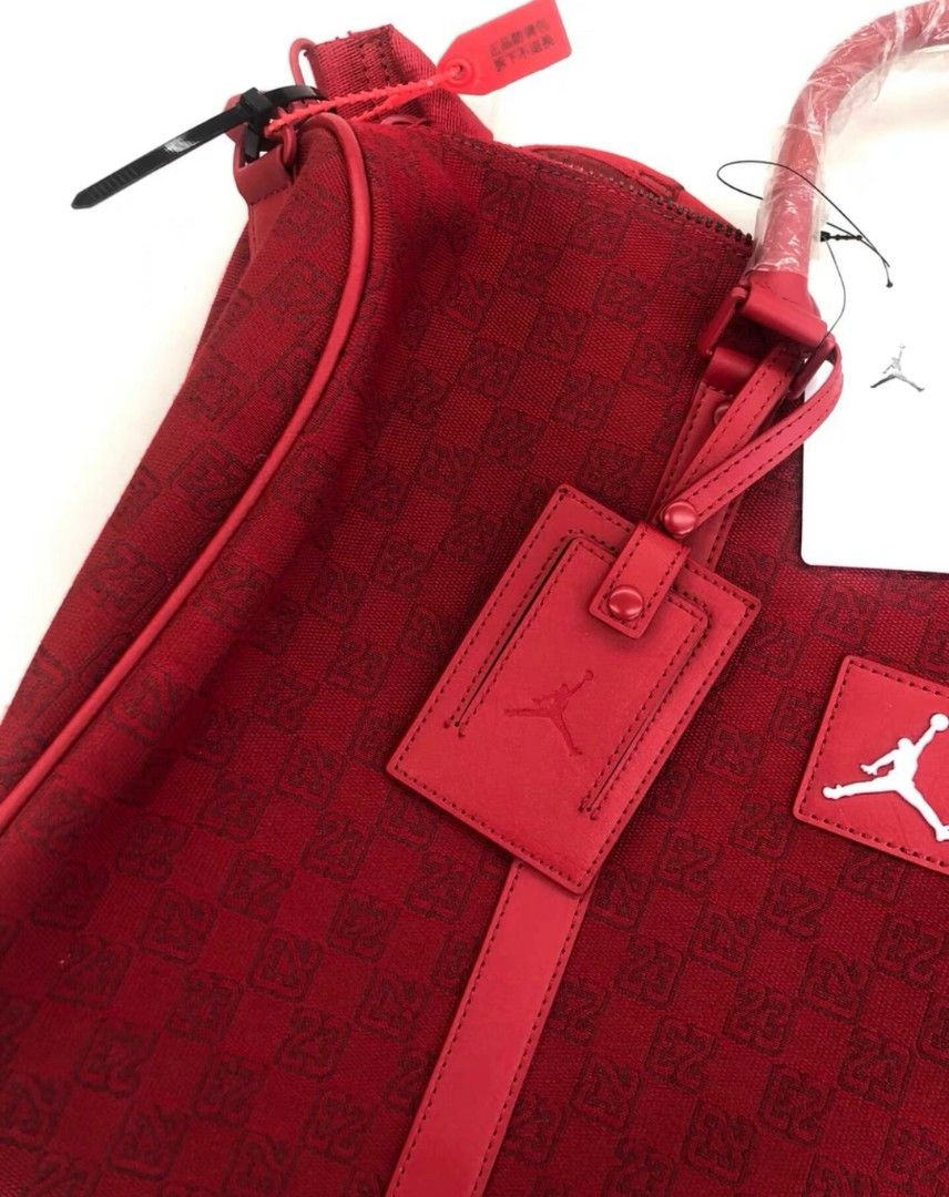 Rare Air Jordan Red Gym Bag, Men's Fashion, Bags, Backpacks on Carousell